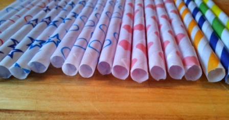 Make Your Own Paper Drinking Straws - Look At What I Made