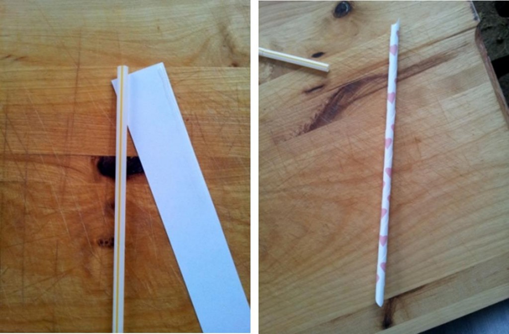 Make Your Own Paper Drinking Straws - Look At What I Made