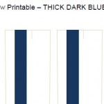 Paper Straw Templates